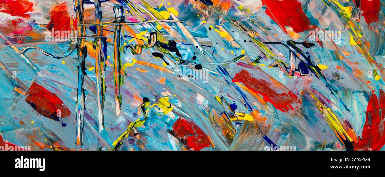Colorful abstract background wallpaper. Modern motif visual art ...