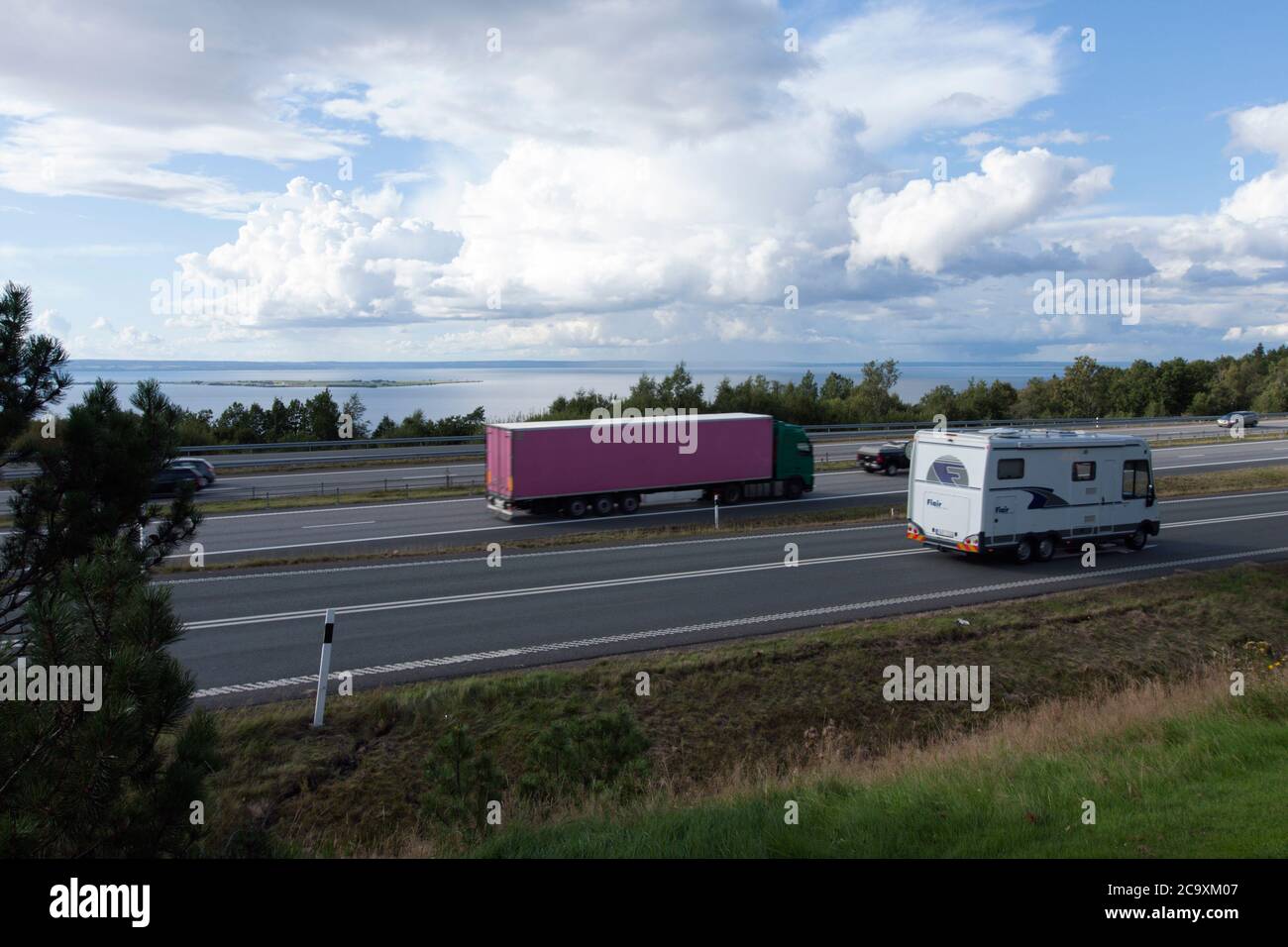E4 motorway hi-res stock photography and images - Alamy