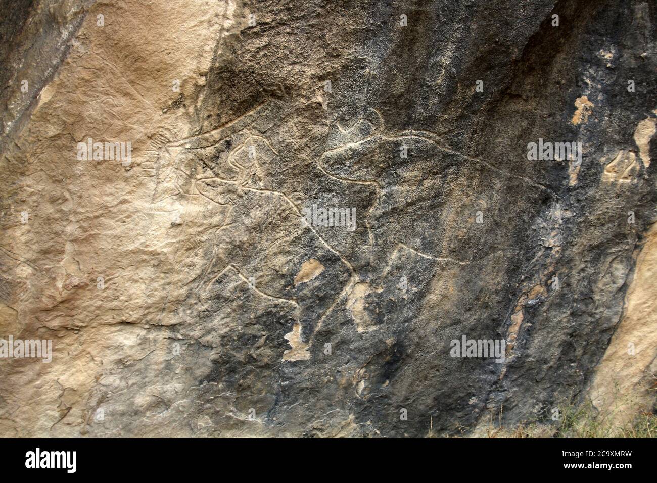 Gobustan national park museum hi-res stock photography and images - Alamy