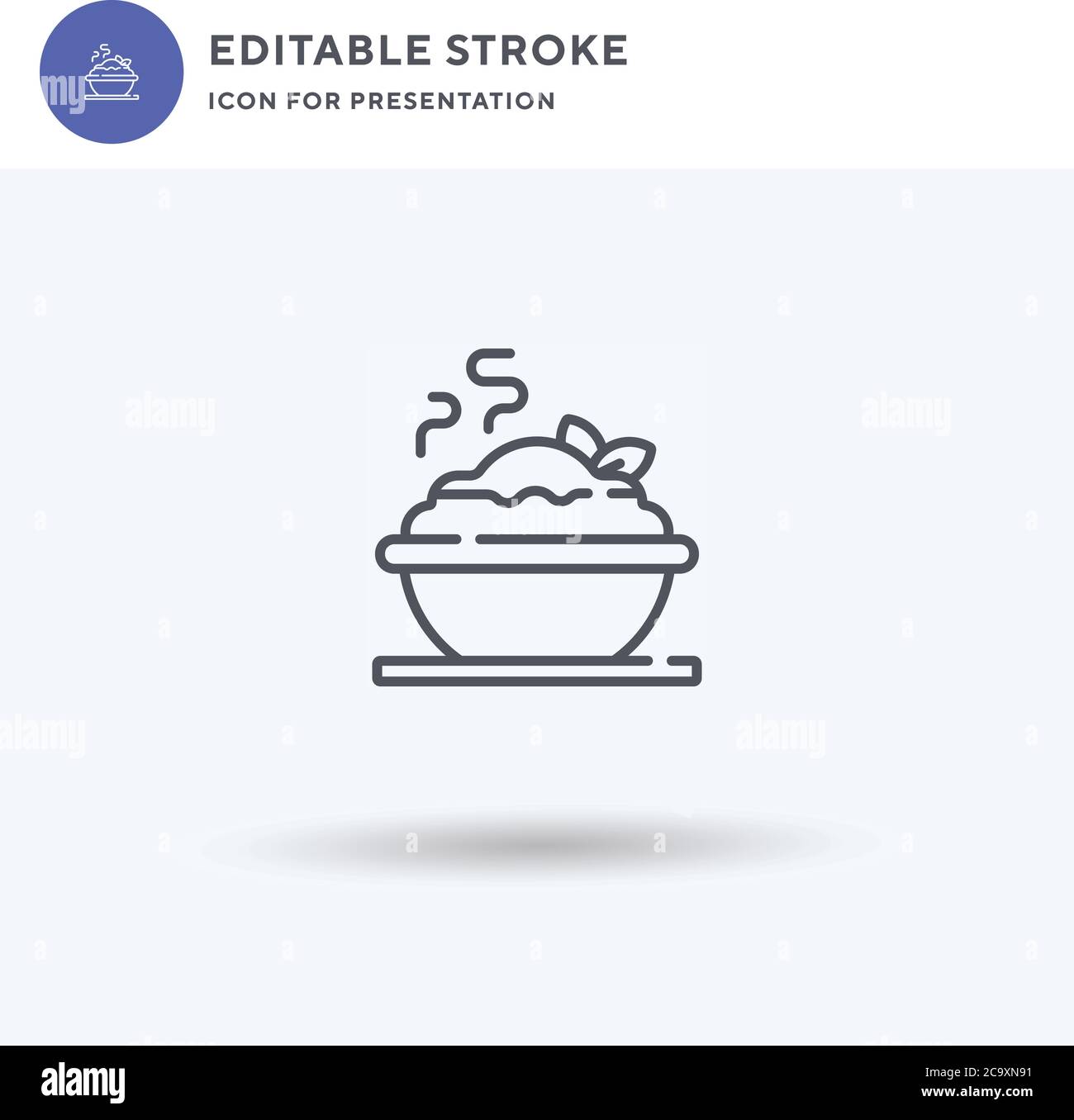 Mashed potatoes cartoon hi-res stock photography and images - Alamy