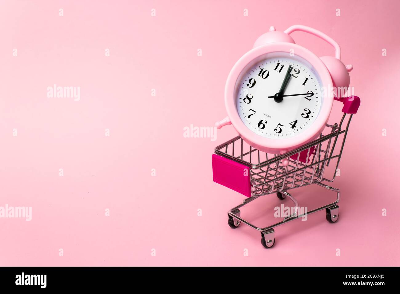 Shopping, purchases, supermarket, sale, mall concept. A metal ...