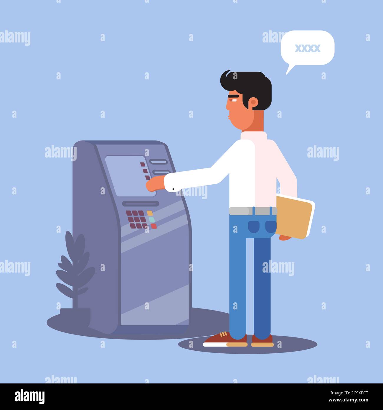 Using cashpoint Stock Vector Images - Alamy