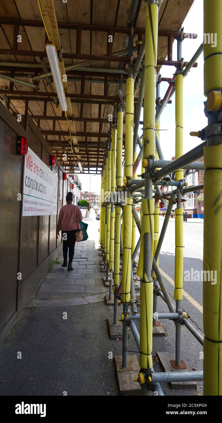 Scaffolding work in progress hi-res stock photography and images - Alamy