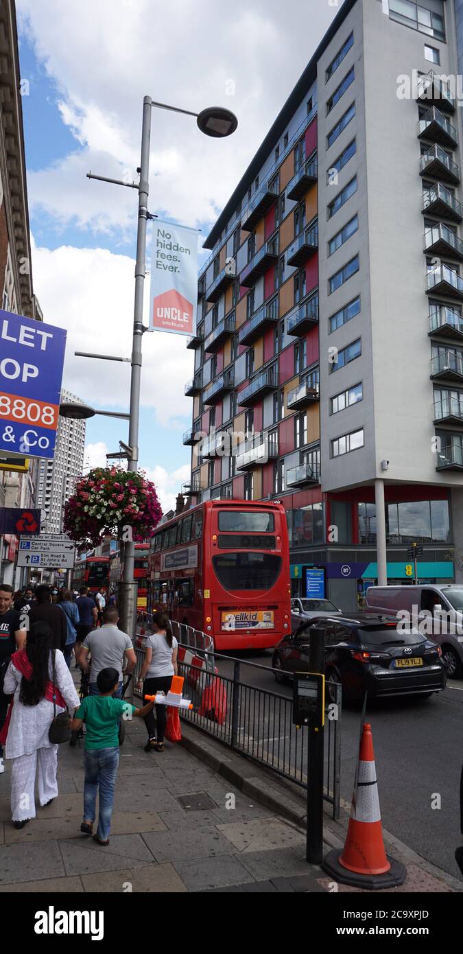 Wembley,High Road, London, United Kingdom Stock Photo - Alamy