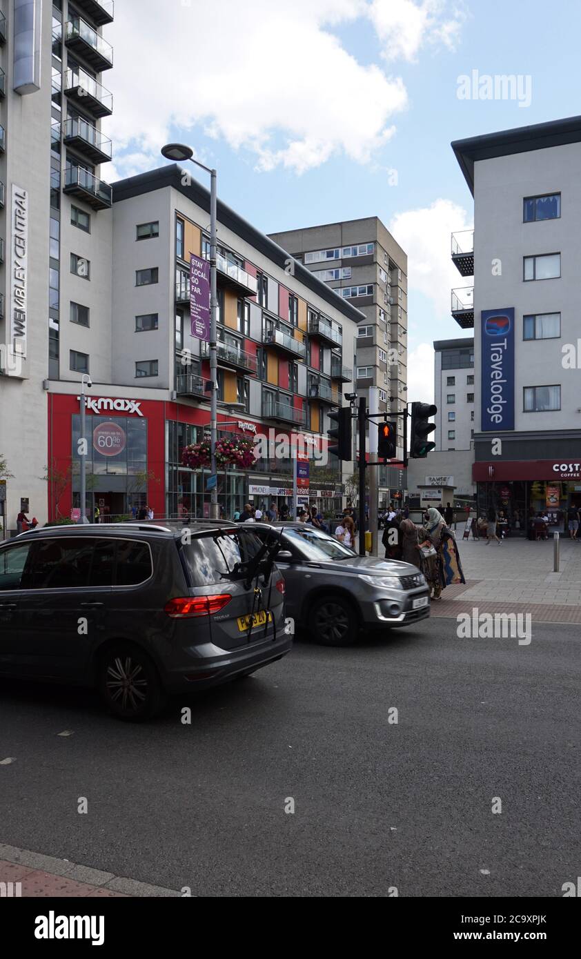 Wembley,High Road, London, United Kingdom Stock Photo - Alamy