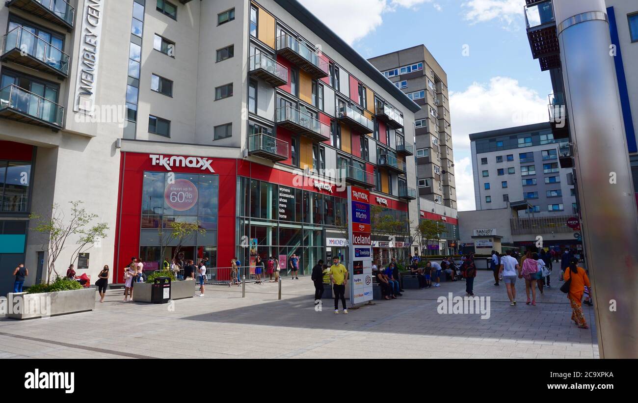 Wembley,High Road, London, United Kingdom Stock Photo - Alamy