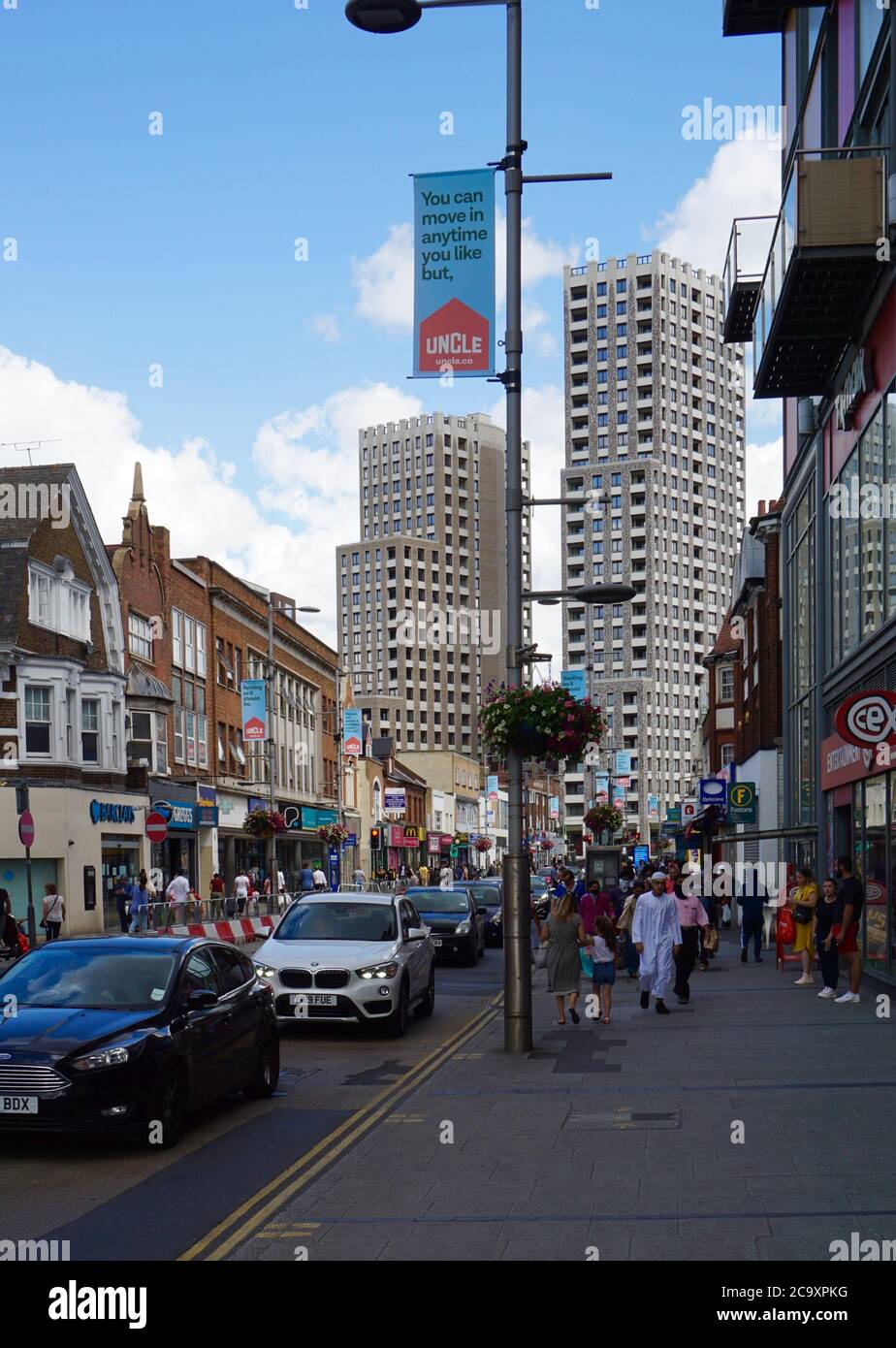 Wembley high road hi-res stock photography and images - Alamy