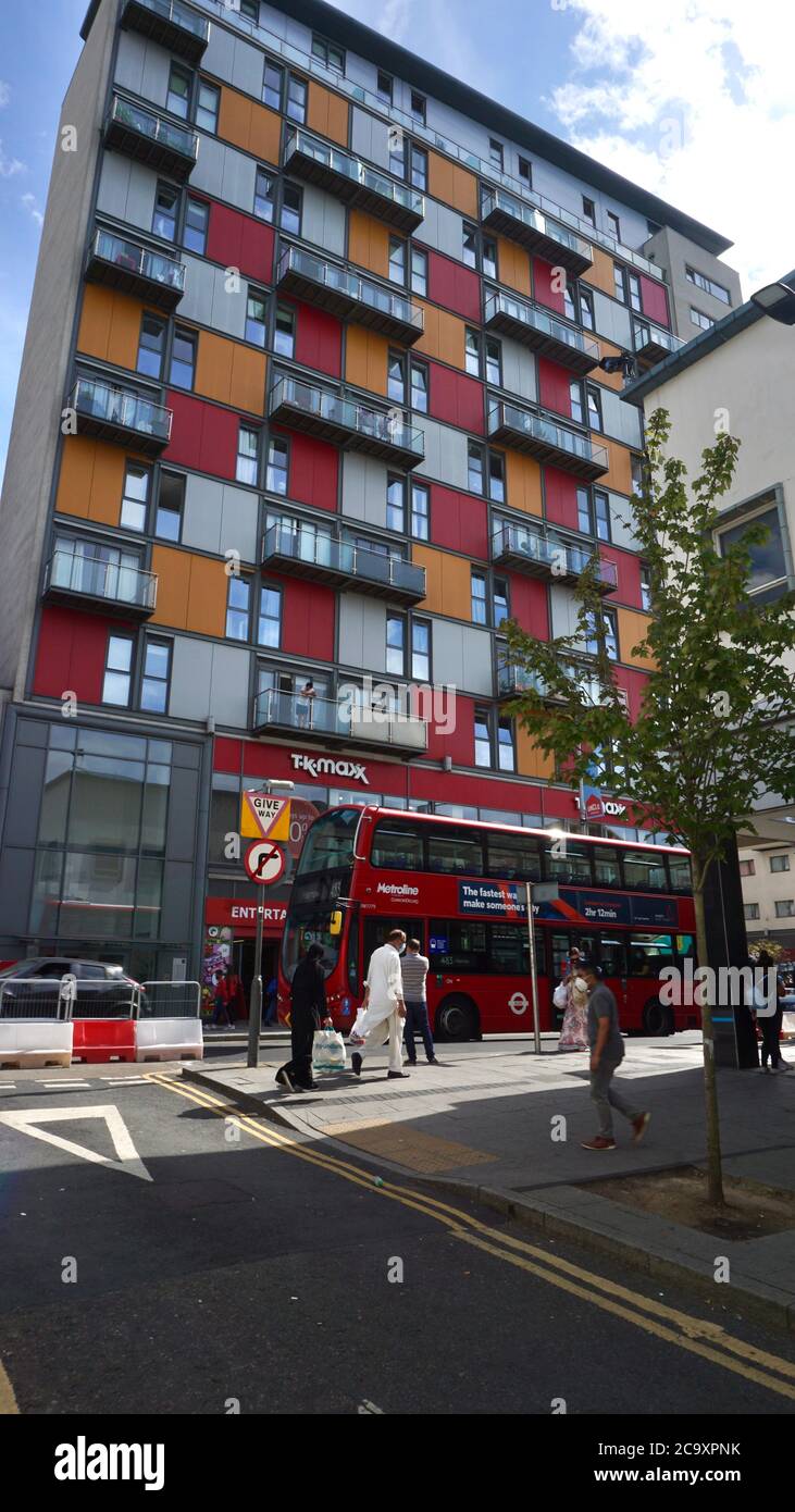 Wembley,High Road, London, United Kingdom Stock Photo - Alamy