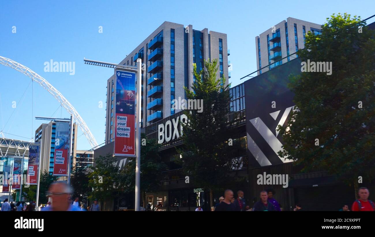 London wembley stadium construction hi-res stock photography and images ...