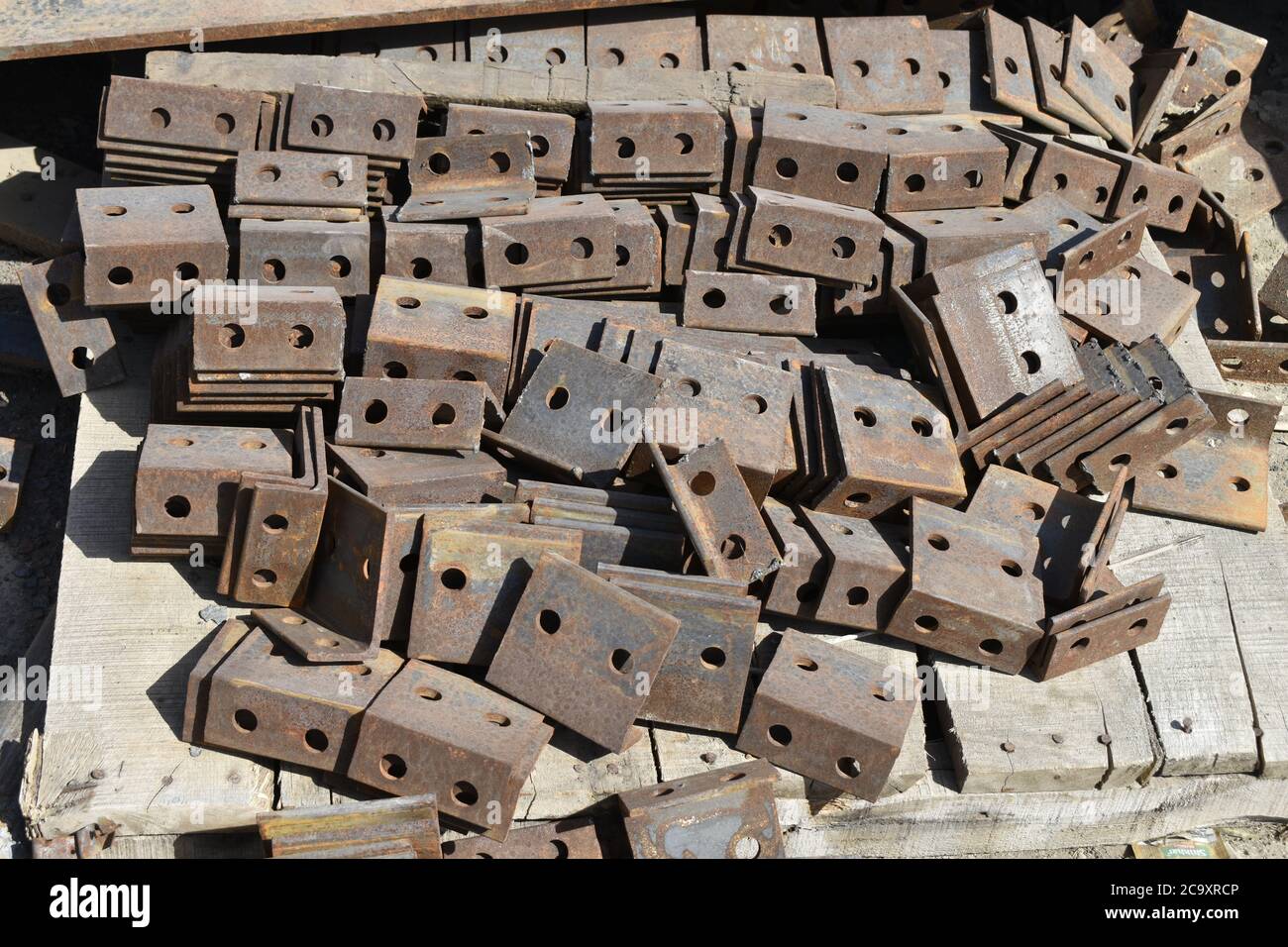 Muscat, Oman - 08-08-2020 : Industrial Wastages and scrabs in the ...