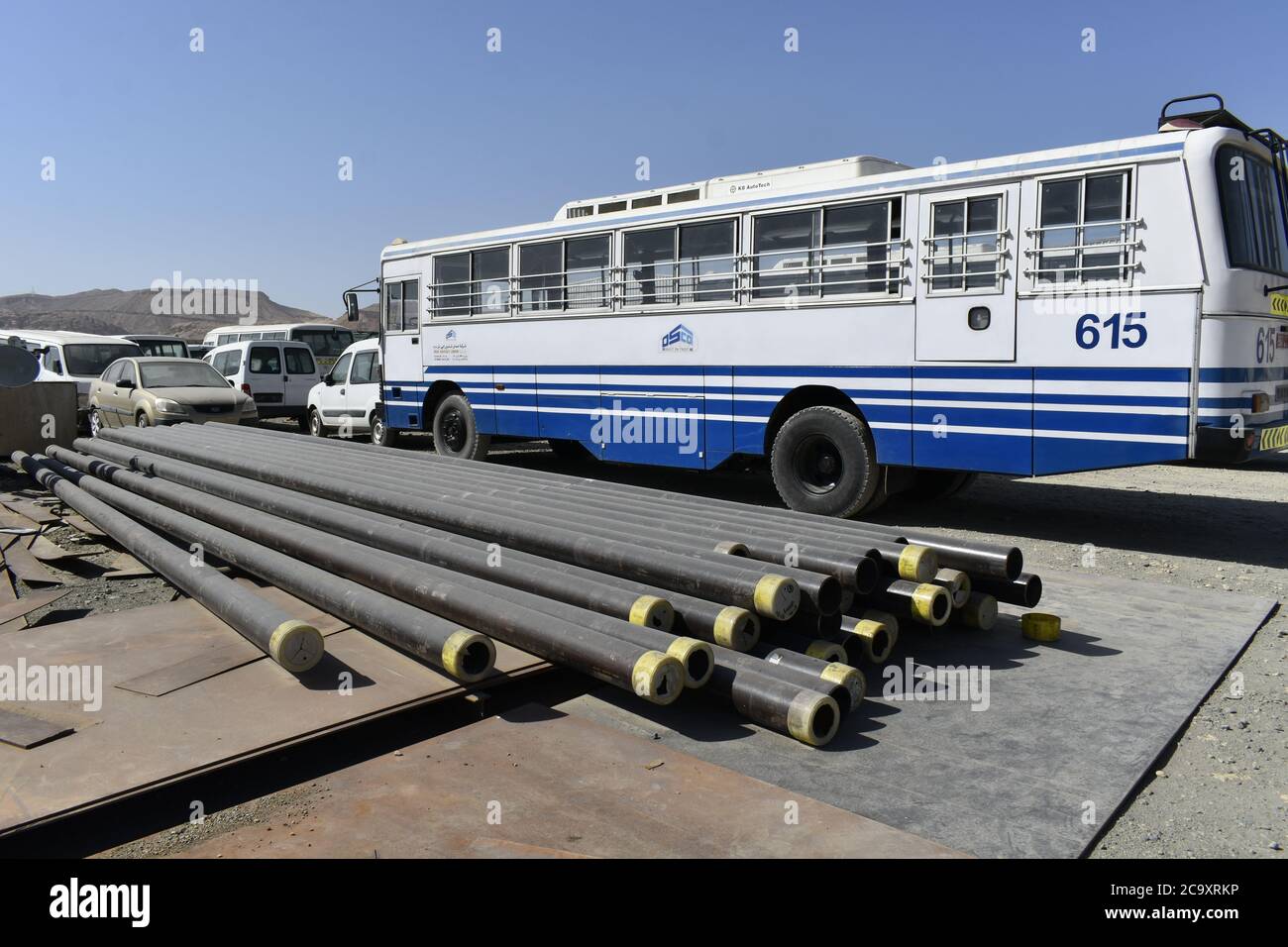 Muscat, Oman - 08-08-2020 : Industrial Wastages and scrabs in the ...