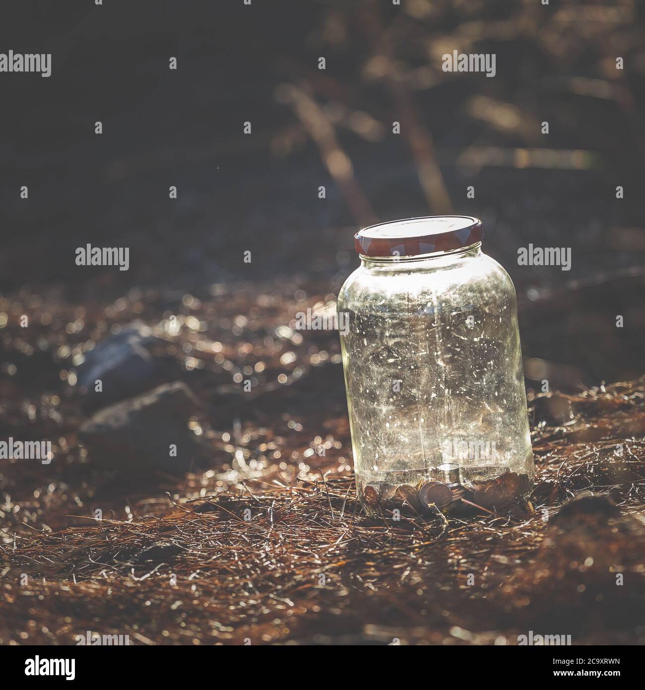 Dirty glass jar hi-res stock photography and images - Alamy
