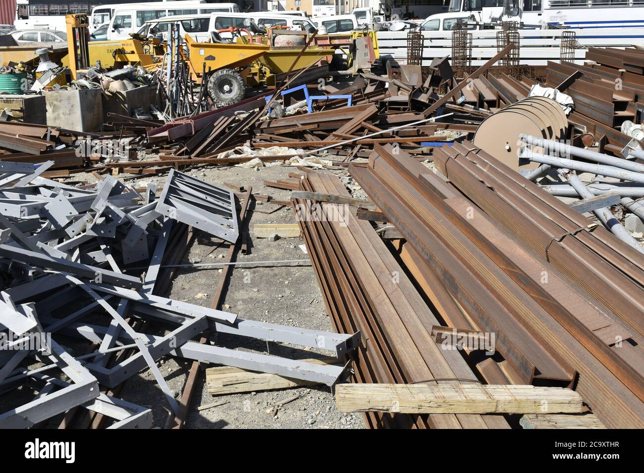 Muscat, Oman - 08-08-2020 : Industrial Wastages and scrabs in the ...