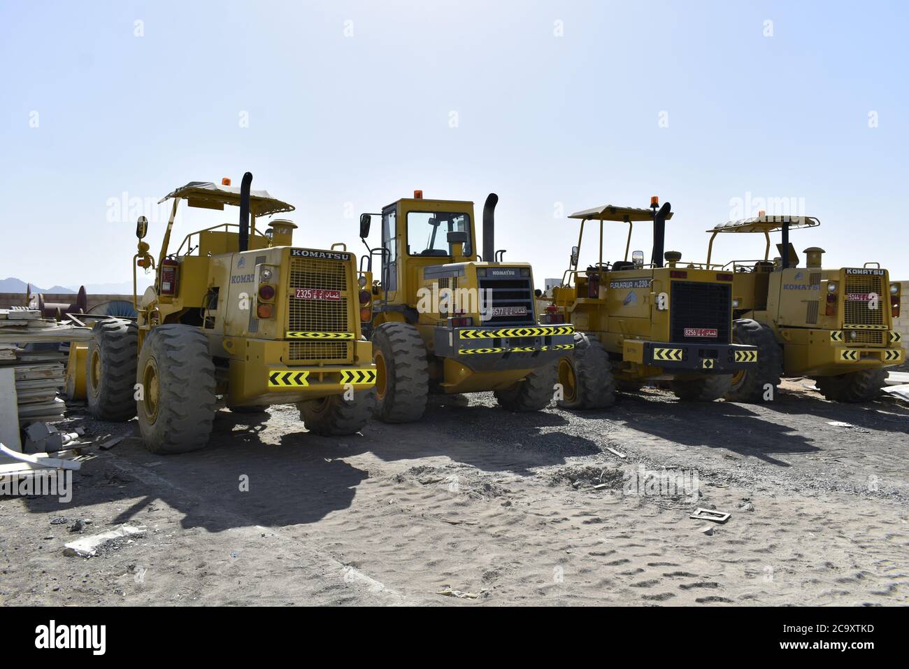 Muscat, Oman - 08-08-2020 : Industrial Wastages and scrabs in the ...