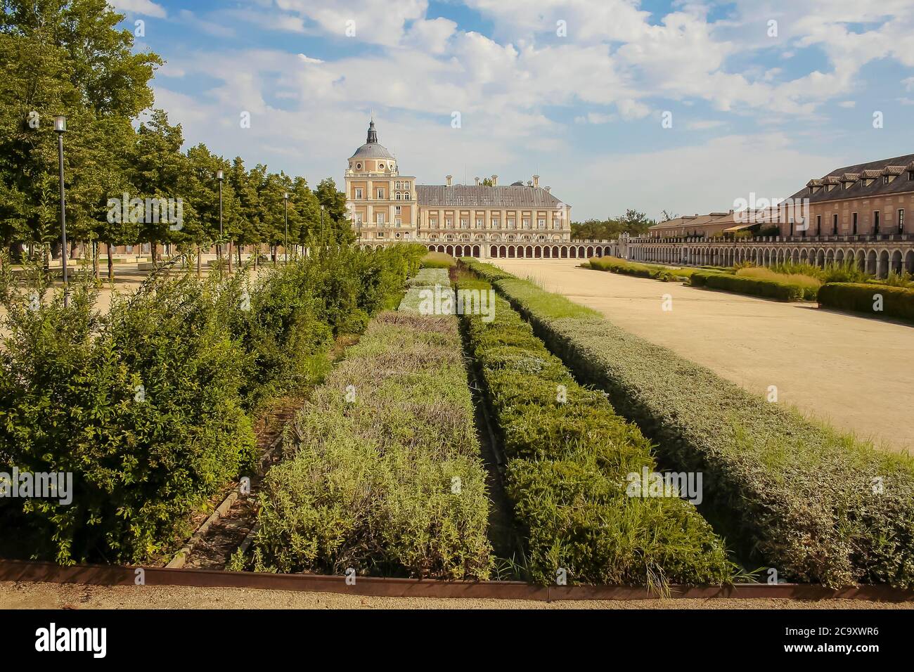 Aranjuez, Comunidad de Madrid, Spain, Europe. Royal Palace of Aranjuez ...