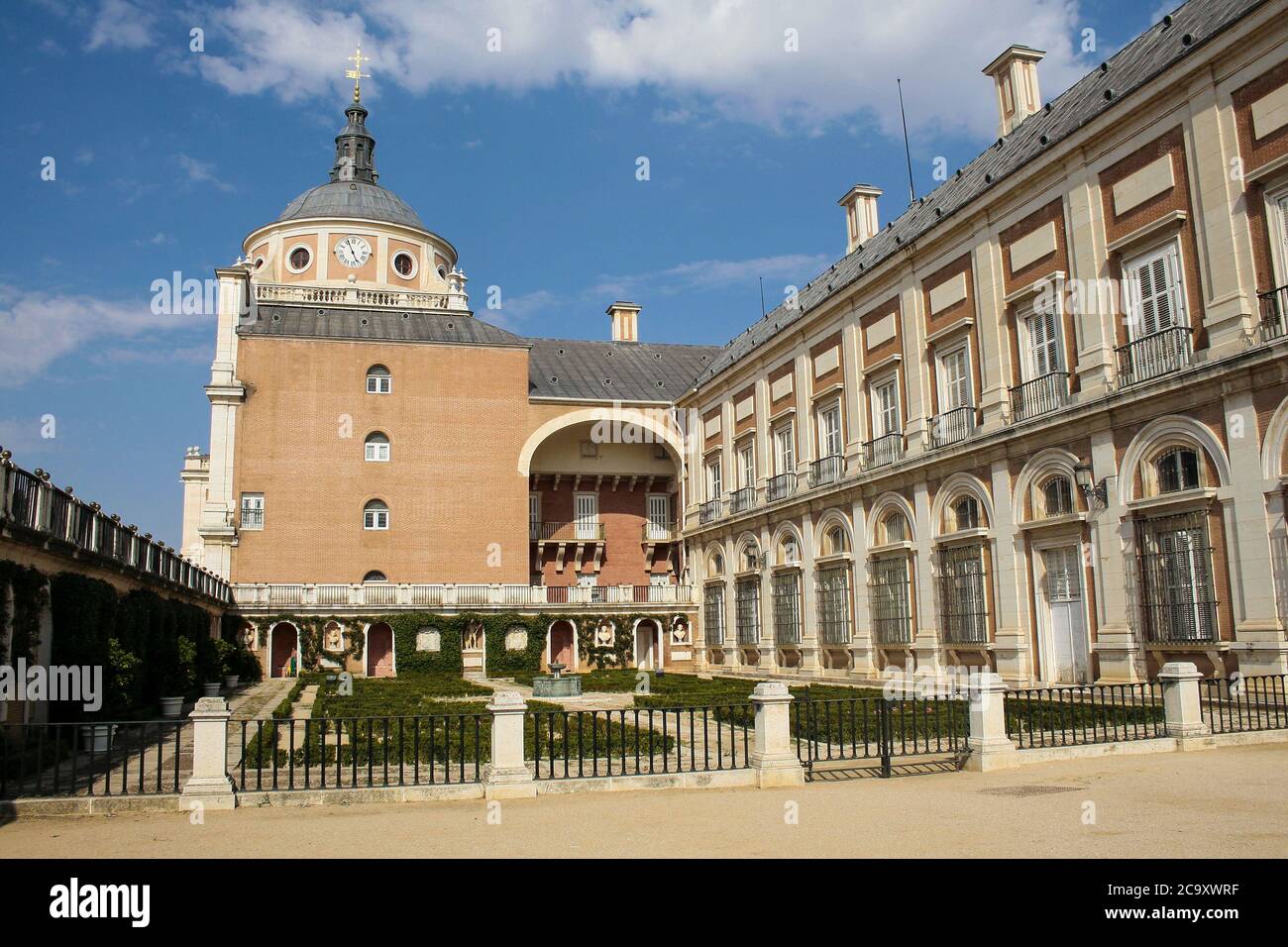 Aranjuez, Comunidad de Madrid, Spain, Europe. Royal Palace of Aranjuez ...