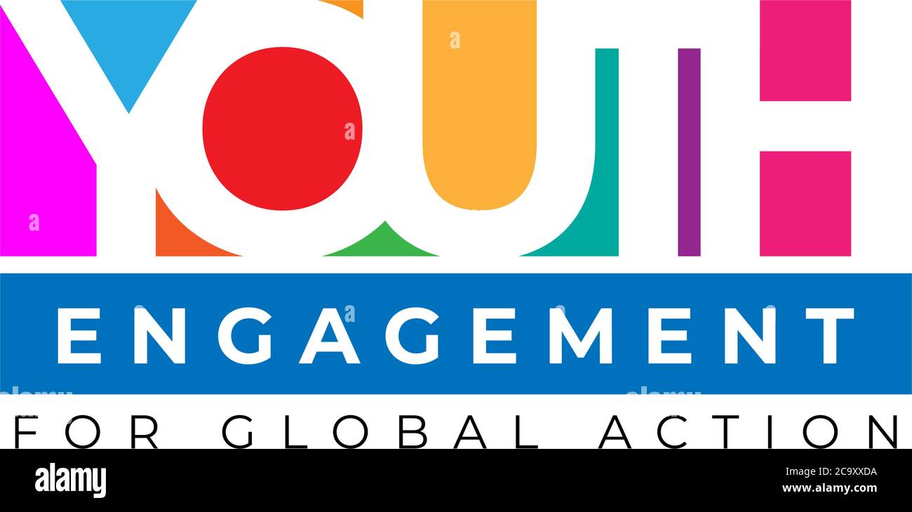 Illustration design for celebrating youth day event. logo and poster ...