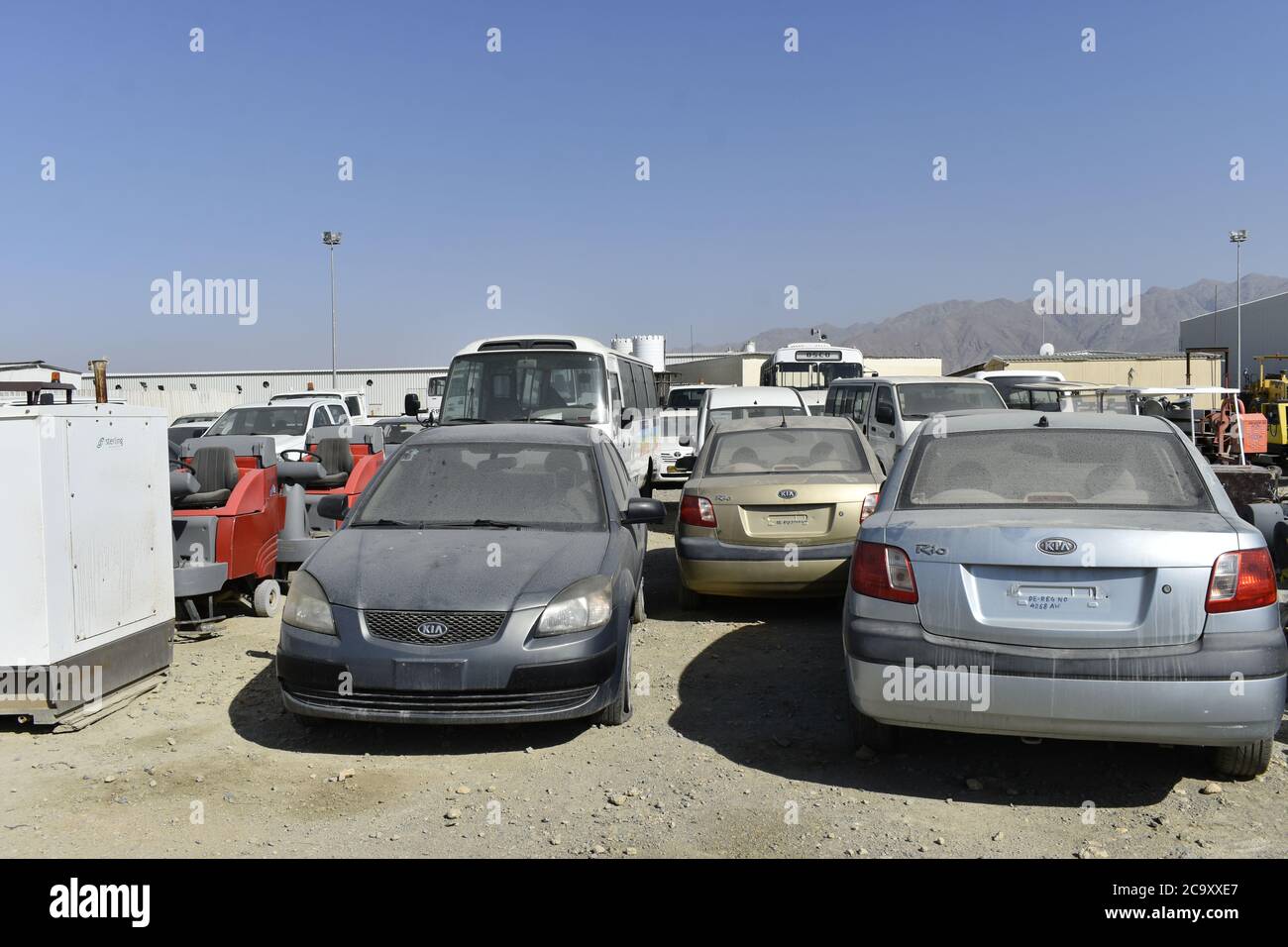 Muscat, Oman - 08-08-2020 : Industrial Wastages and scrabs in the ...