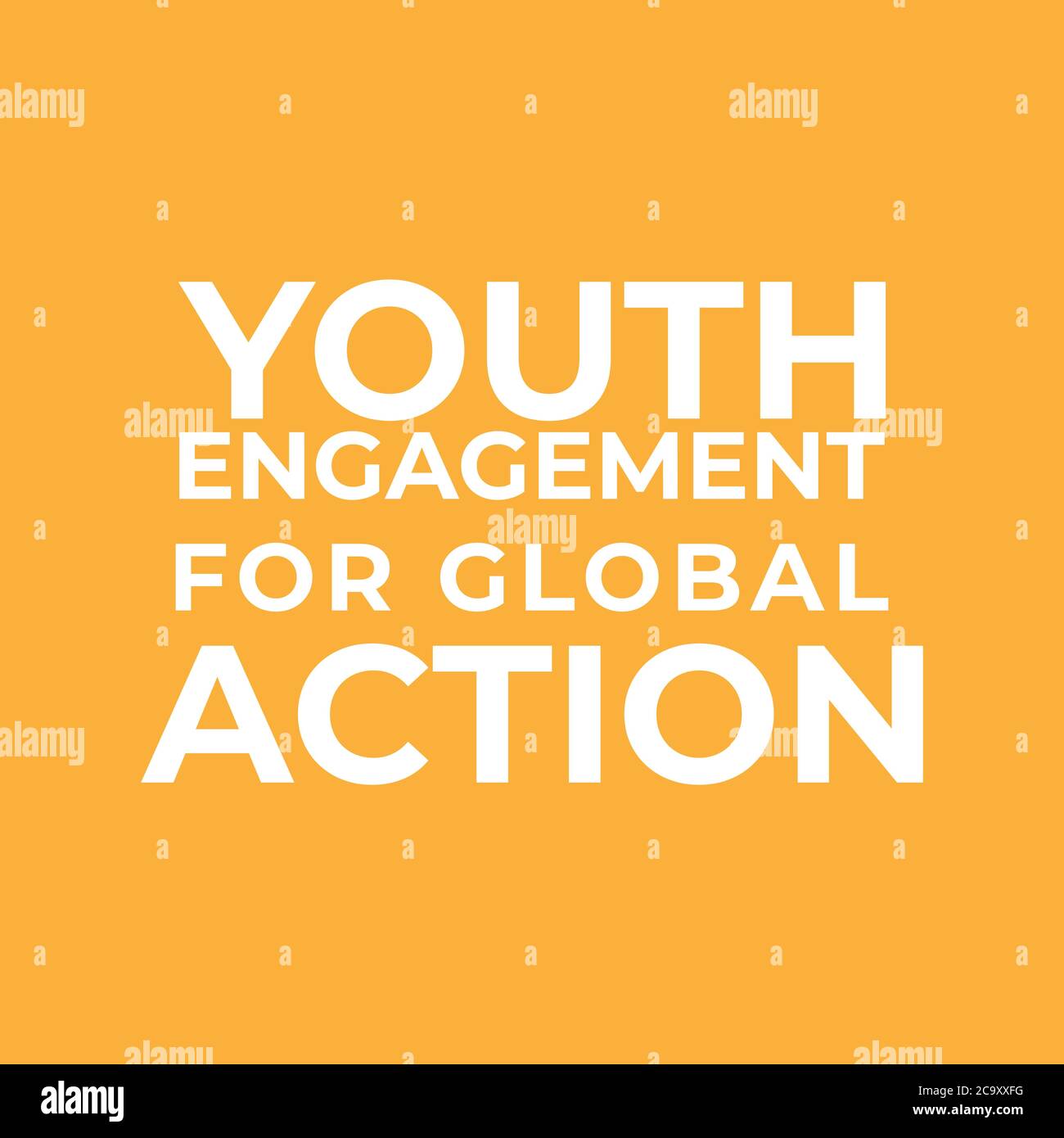 Illustration design for celebrating youth day event. logo and poster ...