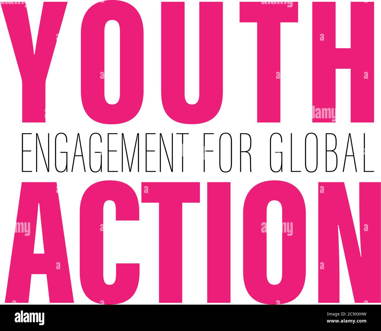 Illustration design for celebrating youth day event. logo and poster ...