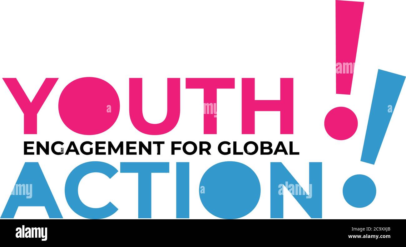 Illustration design for celebrating youth day event. logo and poster ...