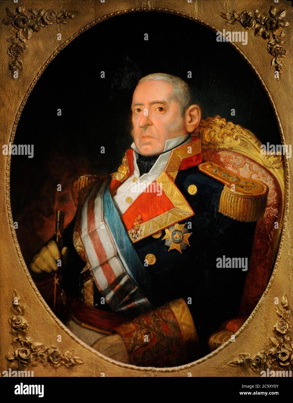 Marine captain portrait painting hi-res stock photography and images ...