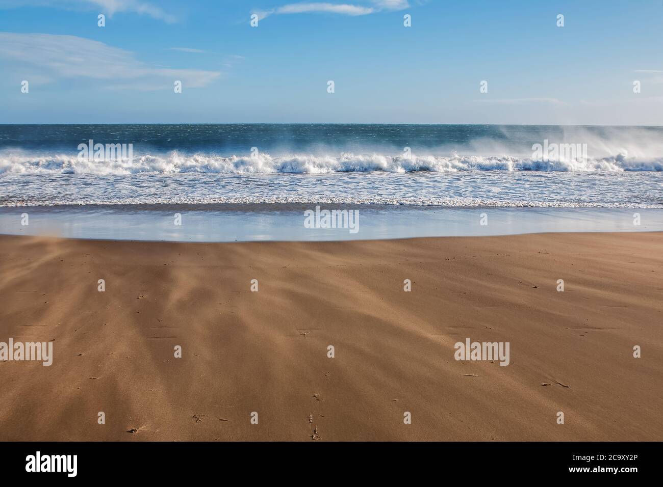 Windy seashore hi-res stock photography and images - Alamy