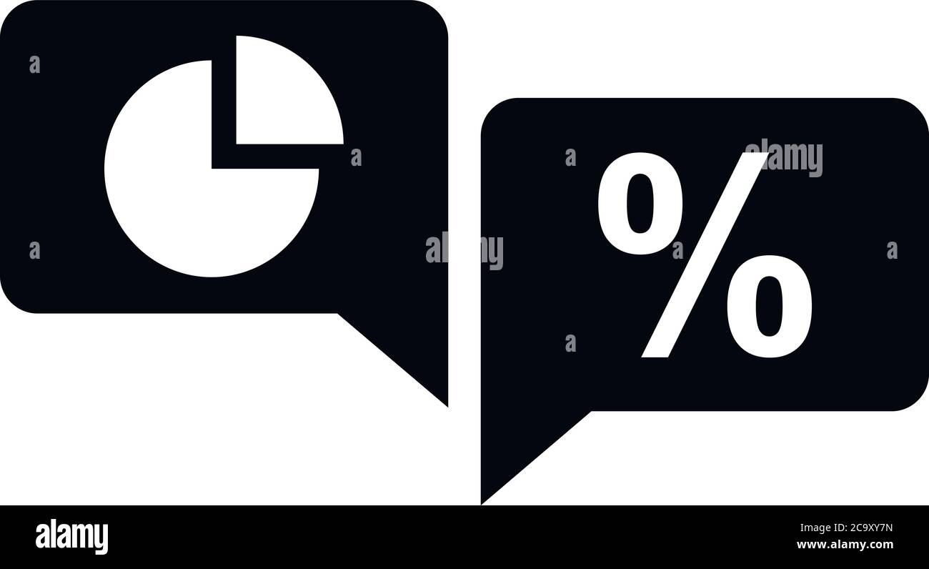Conversion rate chat icon. Simple illustration of conversion rate chat ...