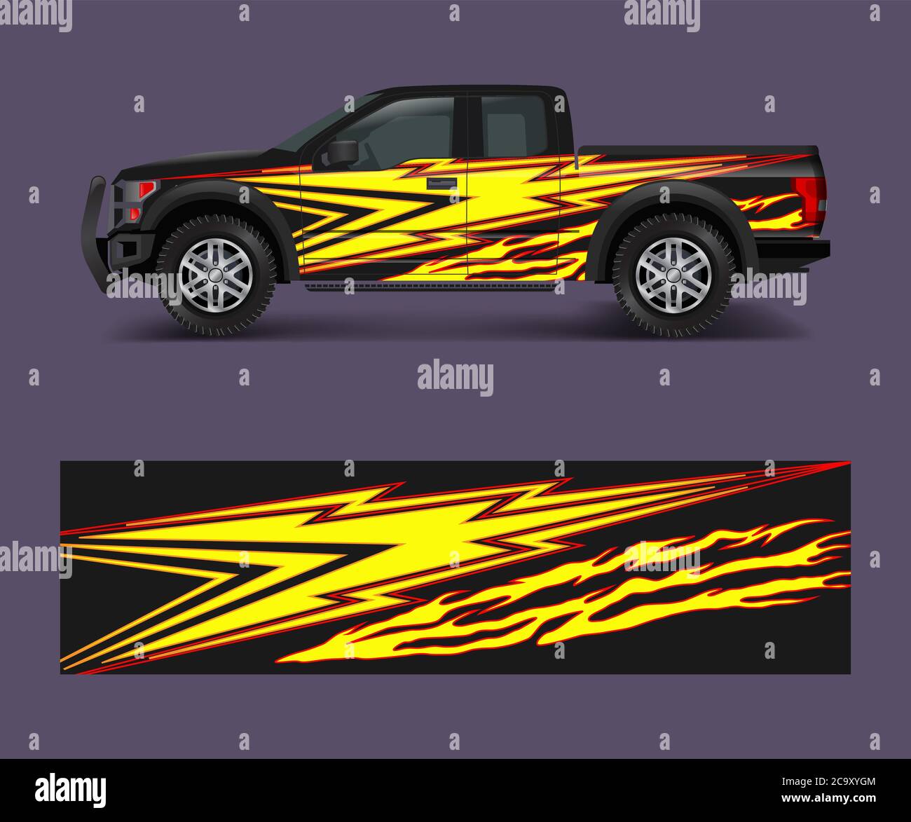 custom livery race rally offroad car vehicle sticker and tinting. Car ...