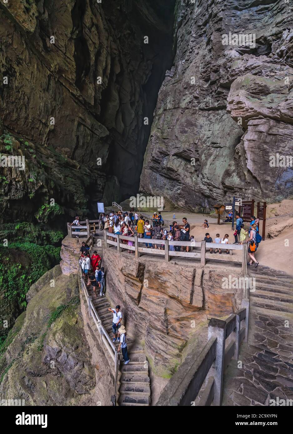 Wulong Karst National Geology Park High Resolution Stock Photography ...