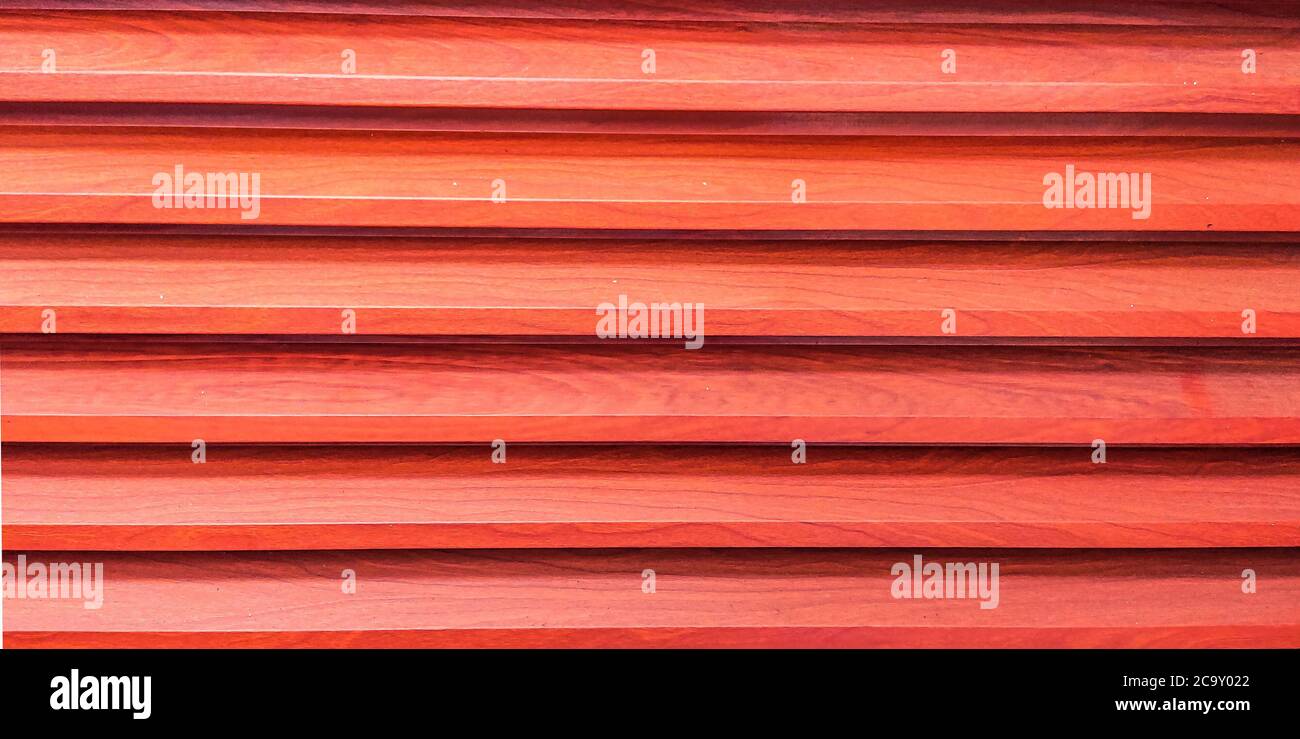 Beautiful closeup background red brown metal horizontal texture. Ideal ...