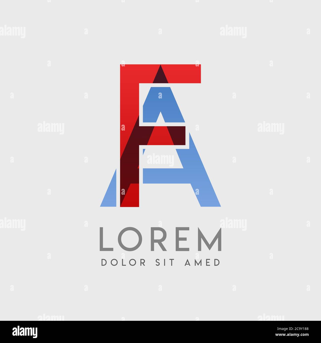 Fa blue Stock Vector Images - Alamy