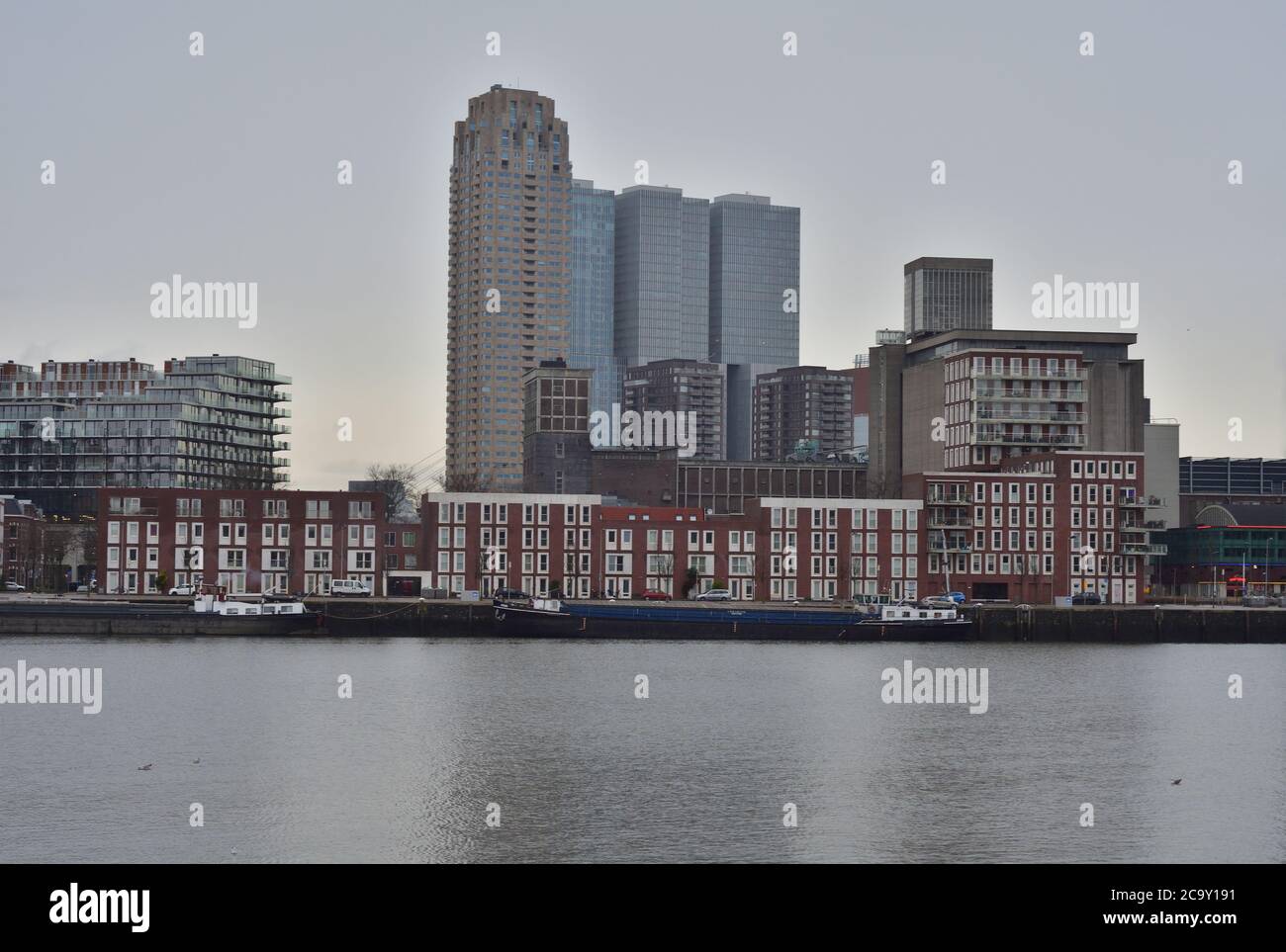 Rotterdam tower skyscrapers hi-res stock photography and images - Alamy