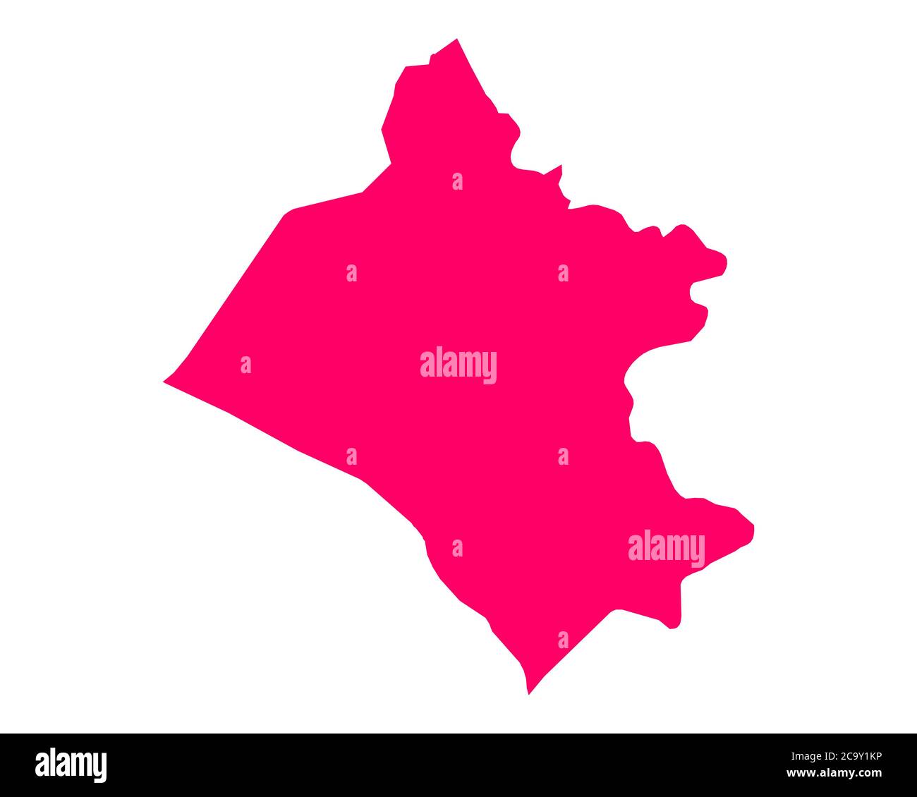 Map of Lambayeque Stock Photo - Alamy