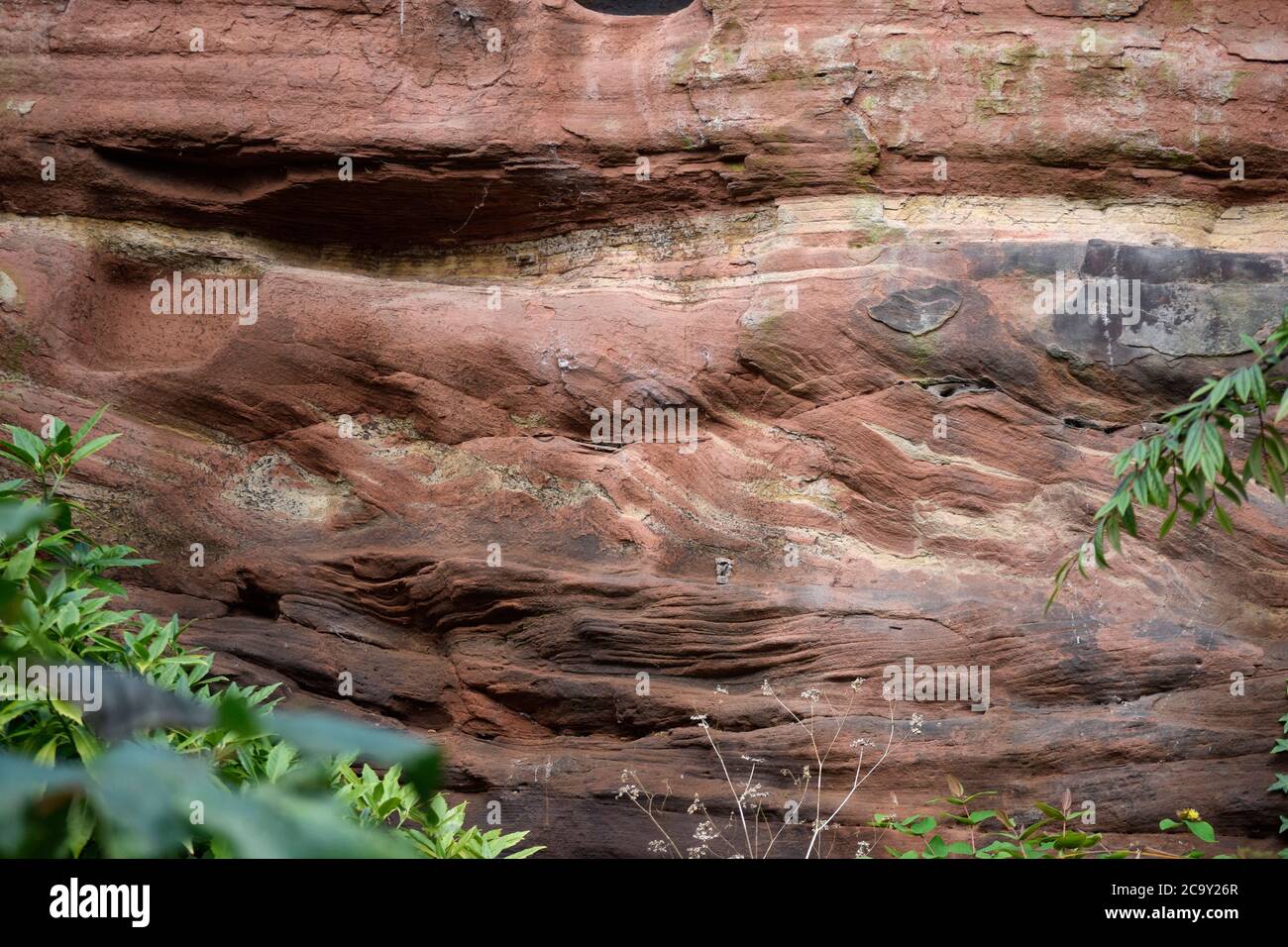 red stone, chester, cheshire, uk, england, britain Stock Photo - Alamy
