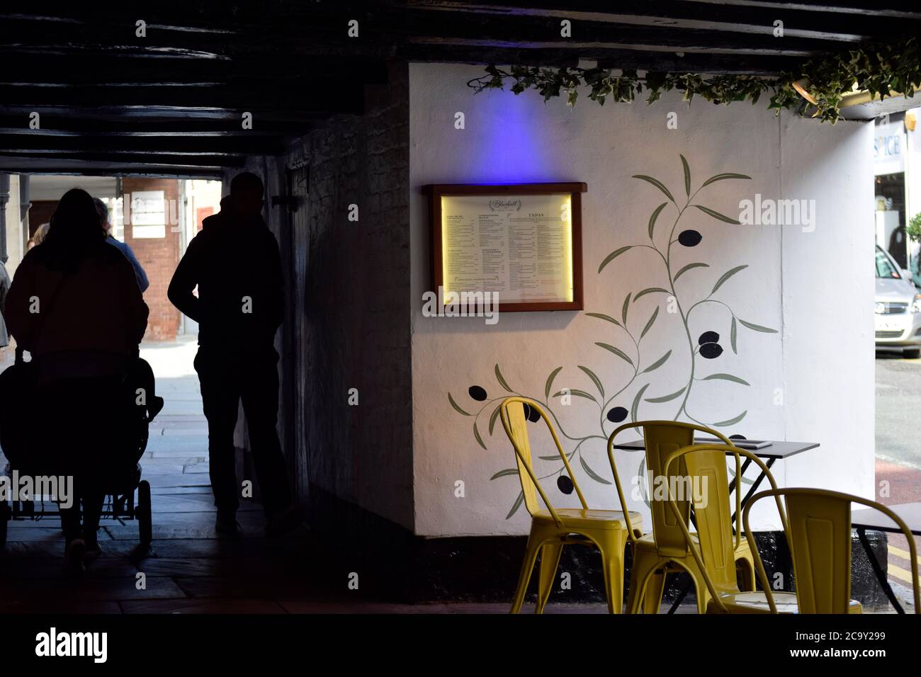 The Blue Bell tapas restaurant, chester, england, uk Stock Photo - Alamy