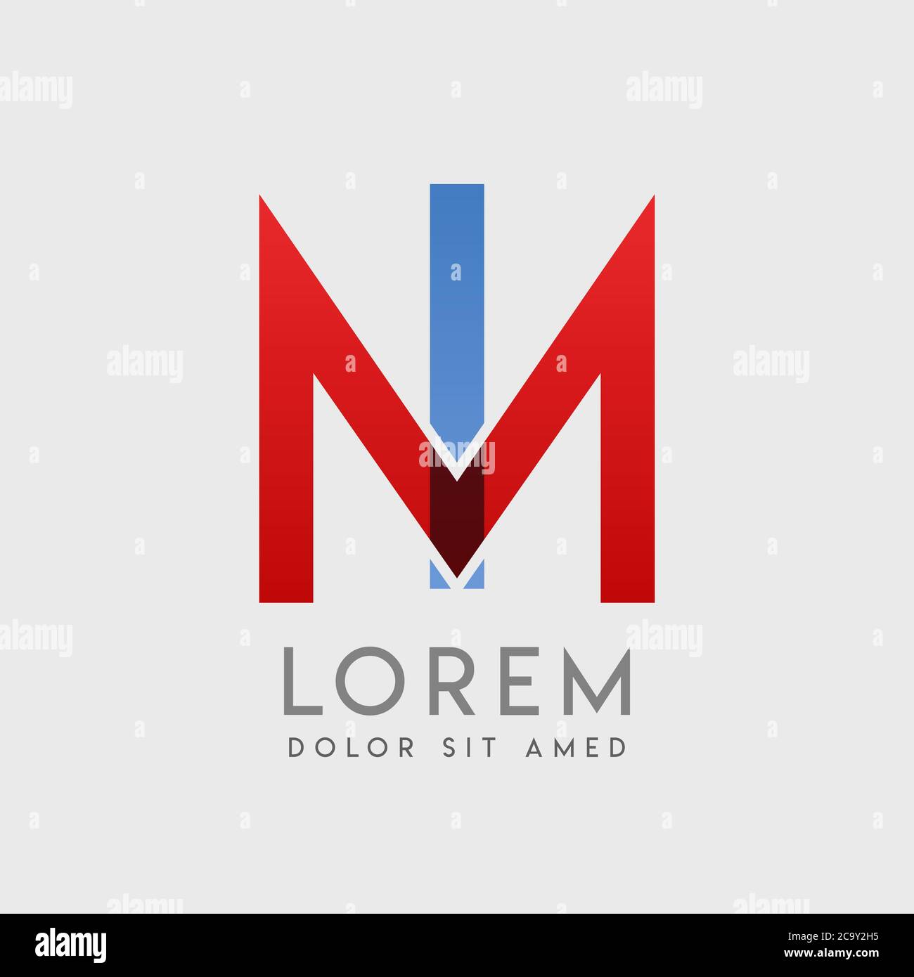 Mi letters Stock Vector Images - Alamy