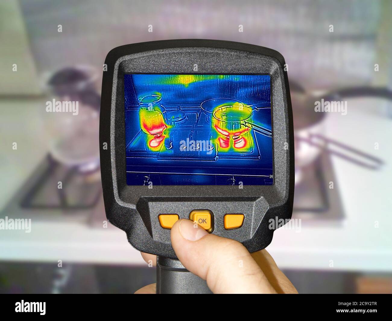 Fire thermal scan hi-res stock photography and images - Alamy