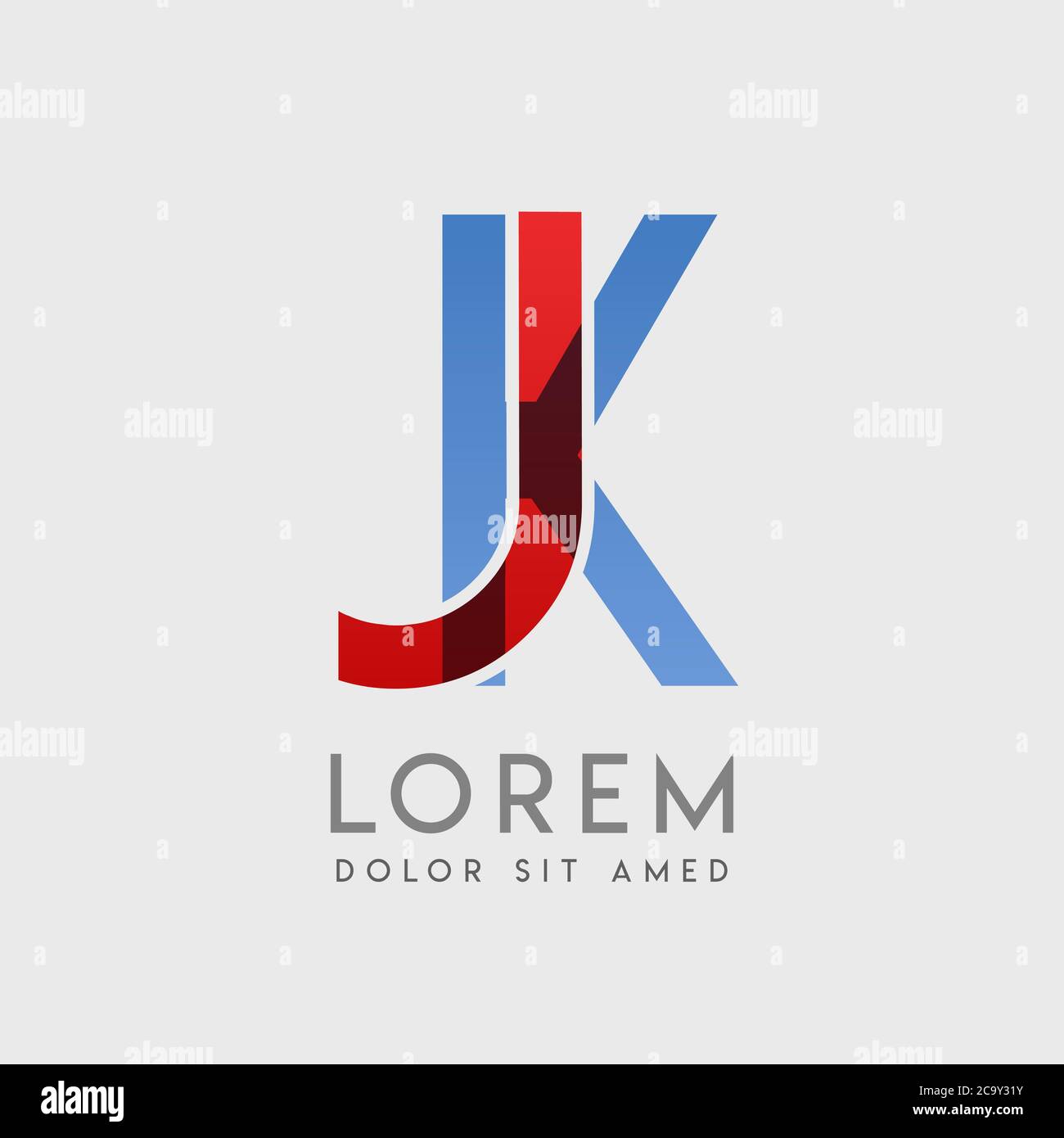 Jk alphabet Stock Vector Images - Alamy