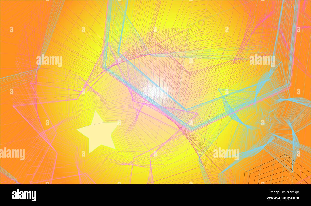 abstract background of shimmering colored shapes of a trend color on a ...