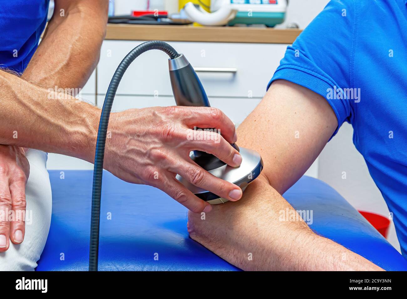 Shockwave therapy hi-res stock photography and images - Alamy