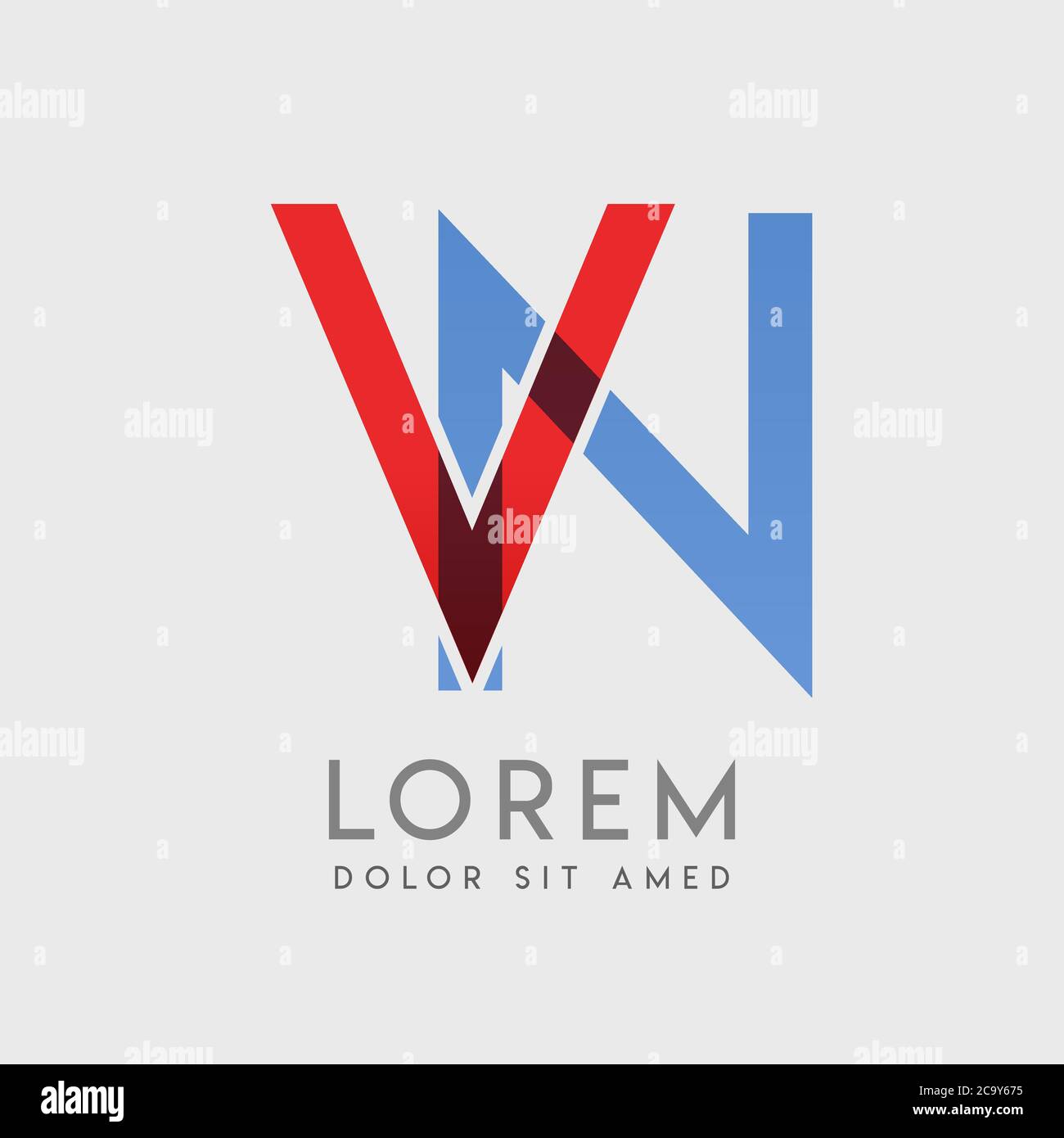 Vn letters hi-res stock photography and images - Alamy