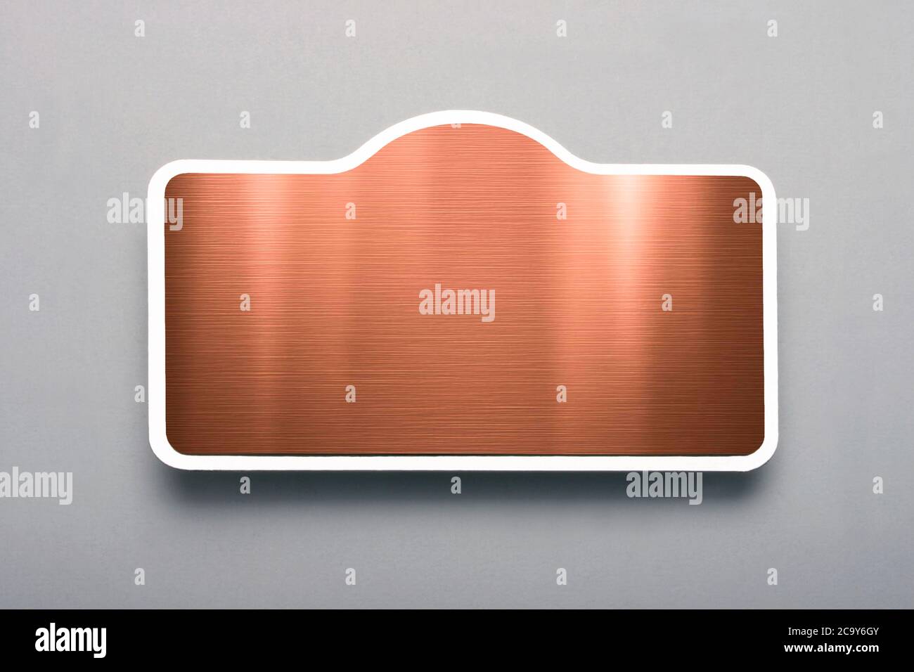 Metal or wooden name plate for insertion into collar or shirt pocket ...