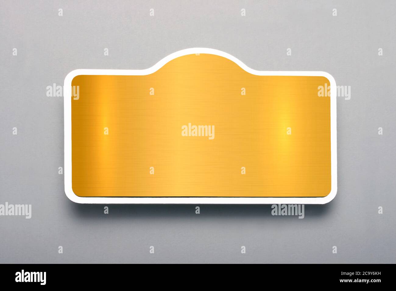 Metal or wooden name plate for insertion into collar or shirt pocket ...