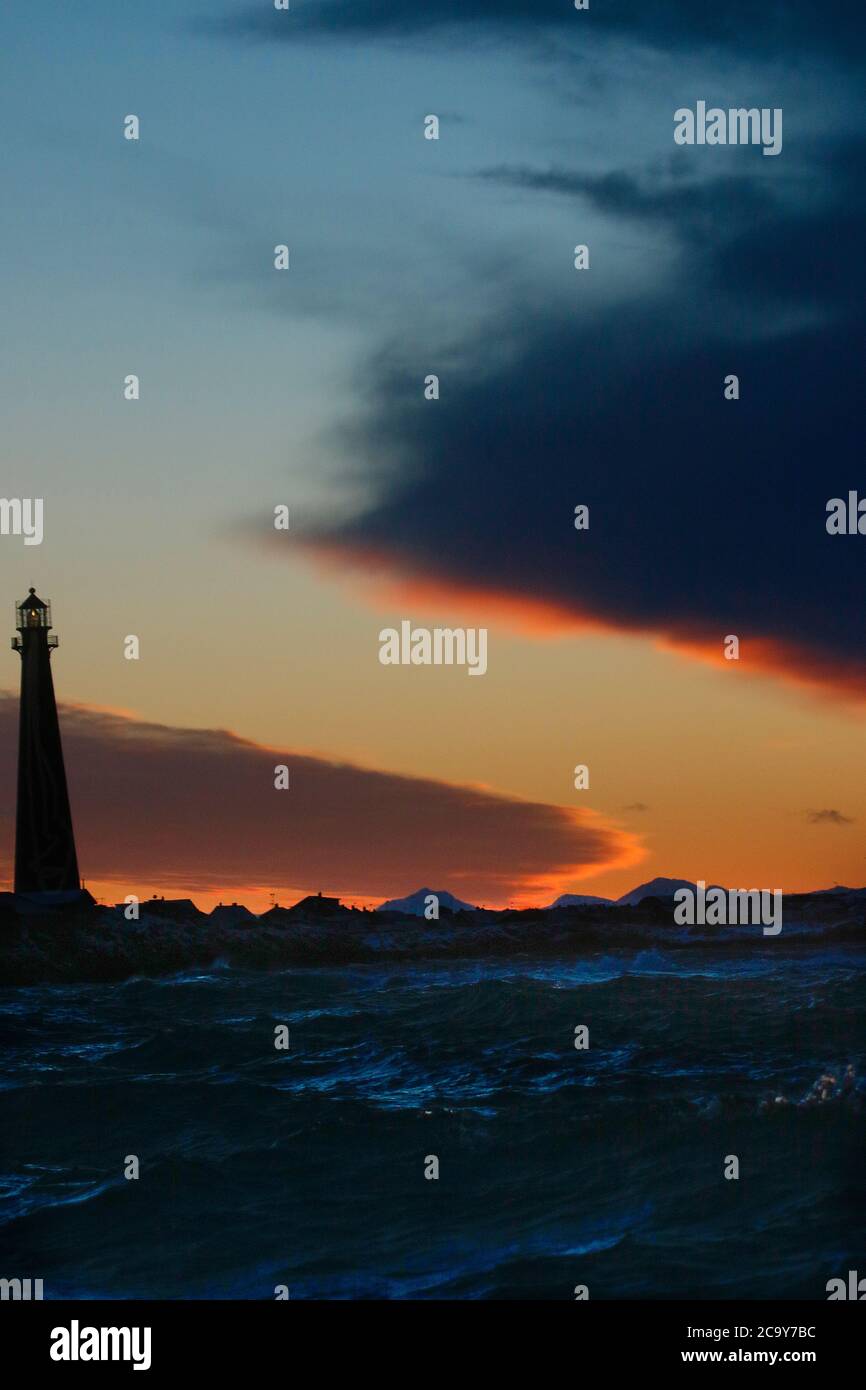 Andenes, Andoya island, Vesteralen, Norway, Scandinavia, Europe Stock ...
