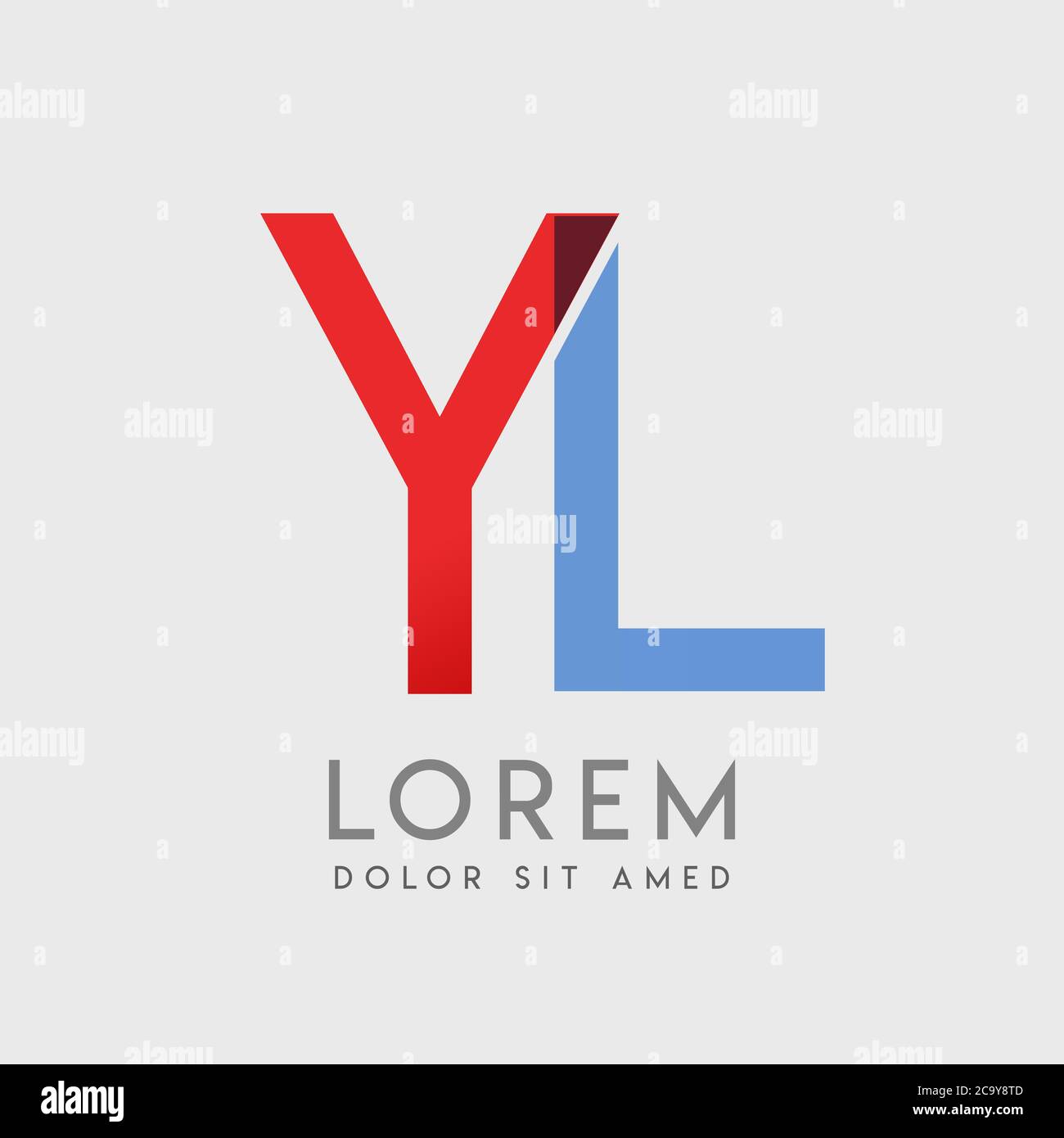 Yl letters Stock Vector Images - Alamy
