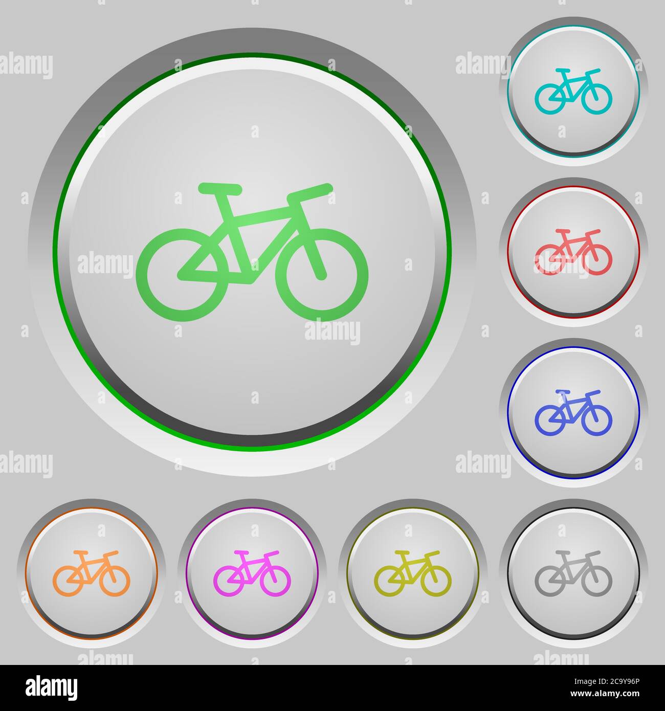 Push biking Stock Vector Images - Alamy