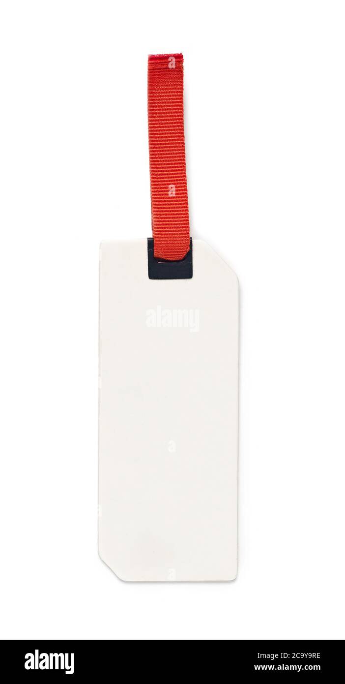 White price tag isolated Stock Photo - Alamy