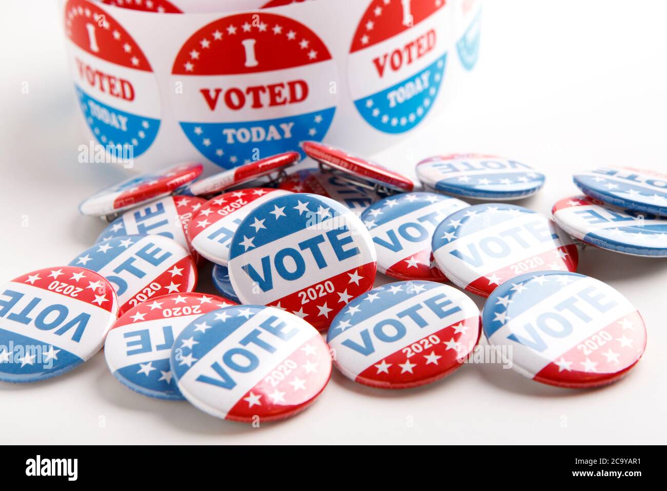 United states flag pin white background hi-res stock photography and ...