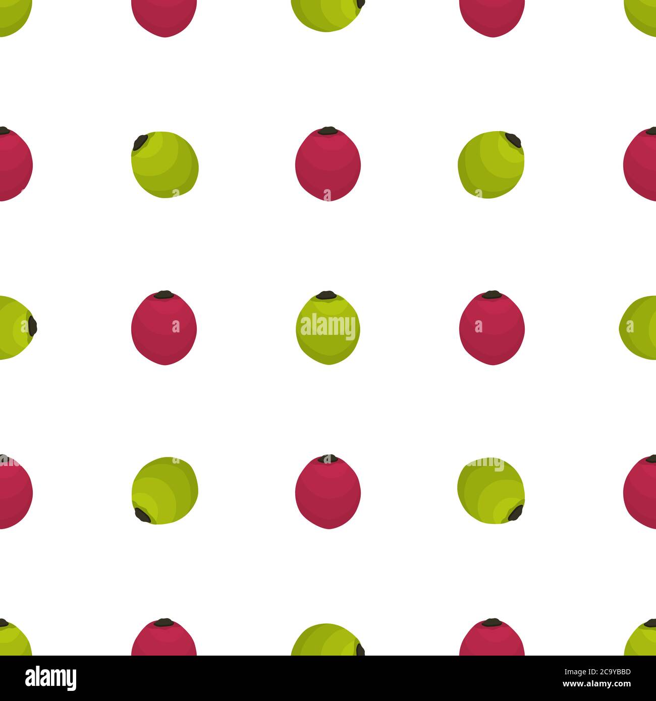 Illustration on theme big colored seamless grape, bright berry pattern ...